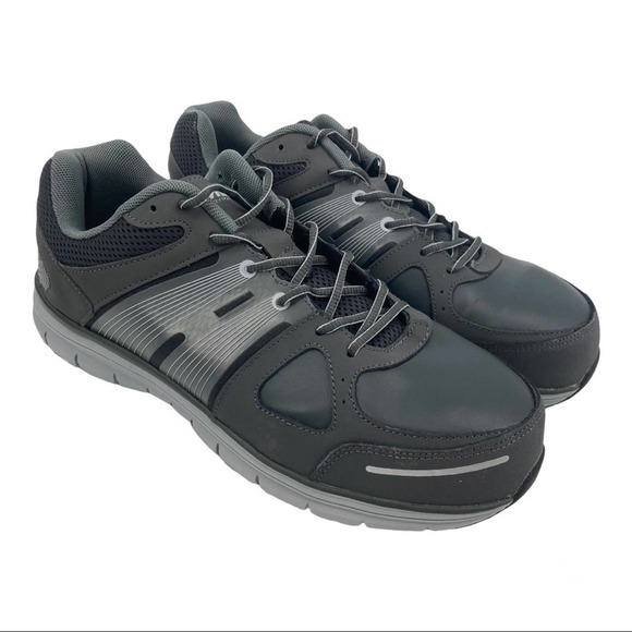 Wolverine | Shoes | Hytest Mens Athletic Steel Toe Gray Sneaker Work ...